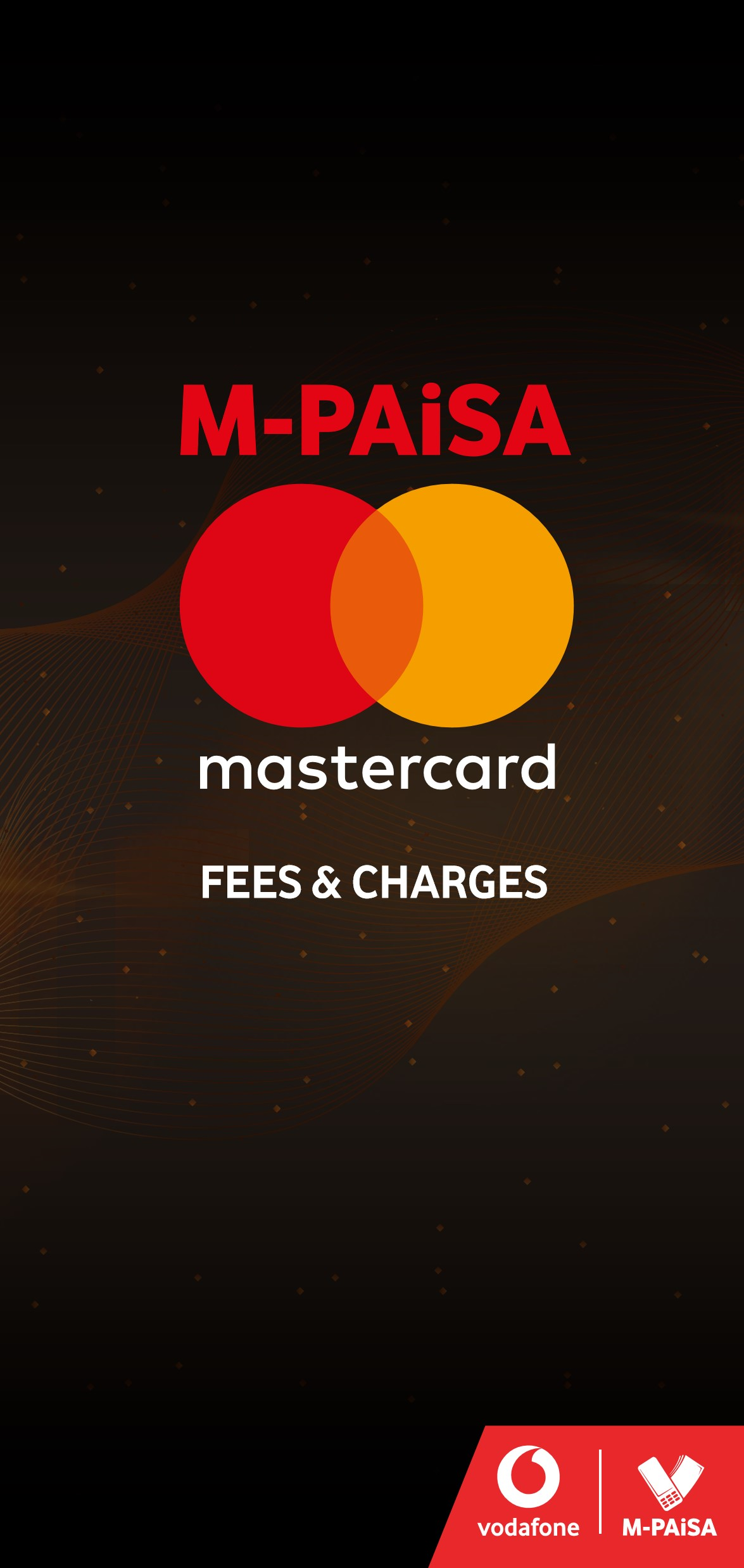 Vodafone Fiji - M-PAISA Mastercard Fees and Charges